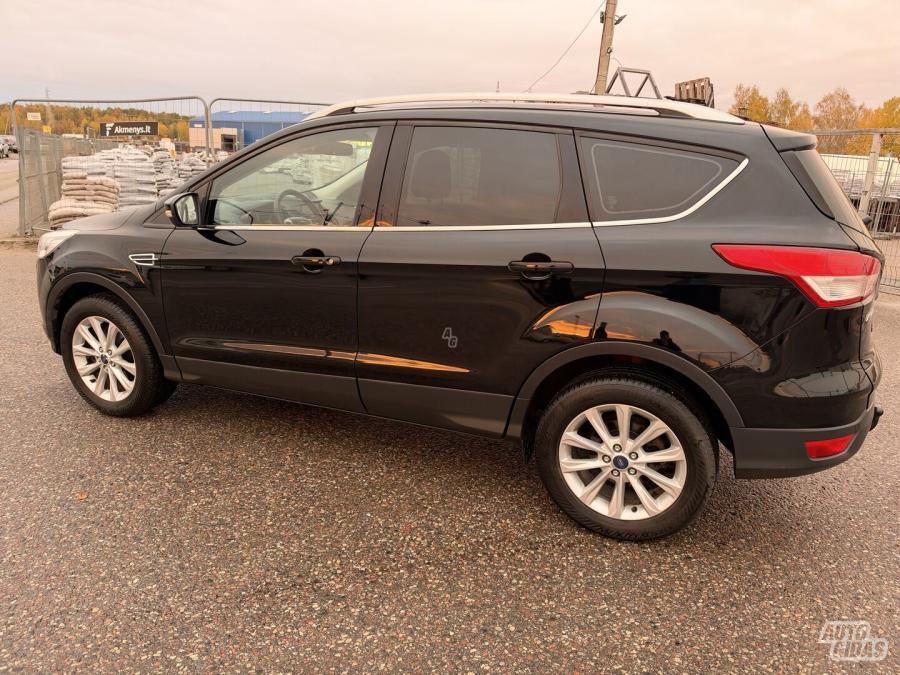 Black Ford Kuga 2016 in Kaunas, with an engine capacity of 1.50 L and mileage of 204 thousand km for 6850 €, photo 12 on AUTOMOTO.COM.LV