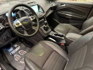 Black Ford Kuga 2016 in Kaunas, with an engine capacity of 1.50 L and mileage of 204 thousand km for 6850 €, photo 22 on AUTOMOTO.COM.LV
