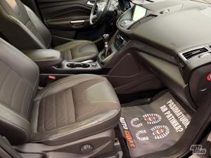 Black Ford Kuga 2016 in Kaunas, with an engine capacity of 1.50 L and mileage of 204 thousand km for 6850 €, photo 25 on AUTOMOTO.COM.LV