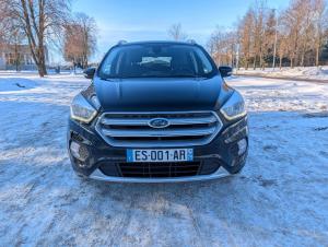 Black Ford Kuga 2017 in Taurage, with an engine capacity of 1.50 L and mileage of 141 thousand km for 8800 €, photo 2 on AUTOMOTO.COM.LV
