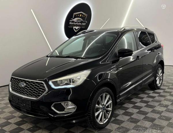 Black Ford Kuga 2017 in Marijampole, with an engine capacity of 2.00 L and mileage of 220 thousand km for 12999 €, photo 32 on AUTOMOTO.COM.LV