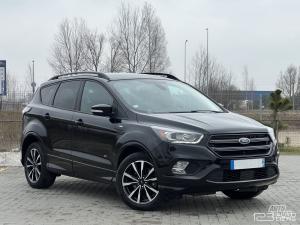 Melns Ford Kuga 2017 Tauragė, ar dzinēja tilpumu 2.00 L un nobraukumu 203 tūkst. km par 10300 €, foto 5 vietnē AUTOMOTO.COM.LV