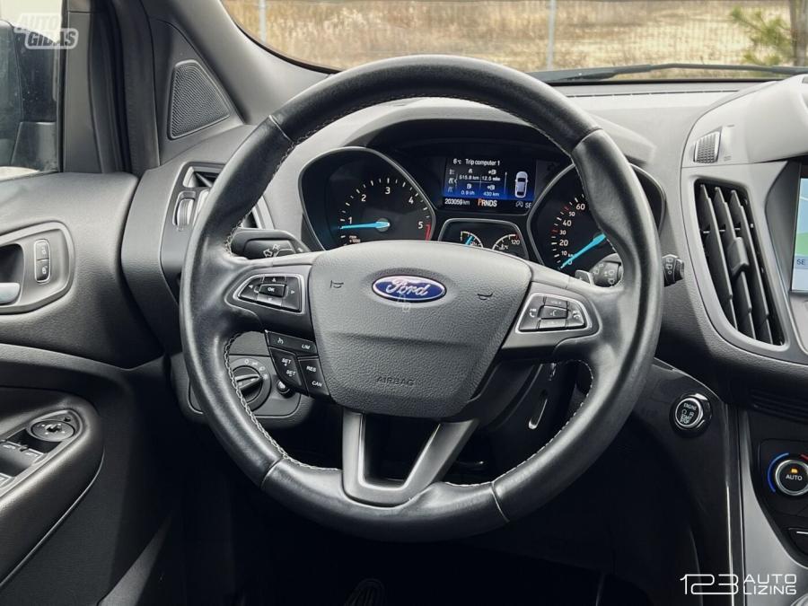 Melns Ford Kuga 2017 Tauragė, ar dzinēja tilpumu 2.00 L un nobraukumu 203 tūkst. km par 10300 €, foto 17 vietnē AUTOMOTO.COM.LV