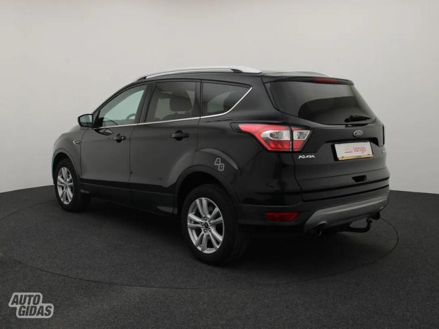 Black Ford Kuga 2017 in Vilnius, with an engine capacity of 1.50 L and mileage of 141 thousand km for 10099 €, photo 8 on AUTOMOTO.COM.LV