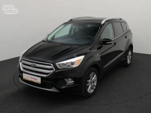Black Ford Kuga 2017 in Vilnius, with an engine capacity of 1.50 L and mileage of 127 thousand km for 10299 €, photo  on AUTOMOTO.COM.LV