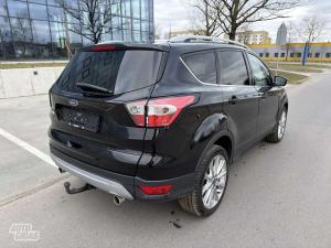 Black Ford Kuga 2017 in Kaunas, with an engine capacity of 2.00 L and mileage of 295 thousand km for 8200 €, photo 9 on AUTOMOTO.COM.LV