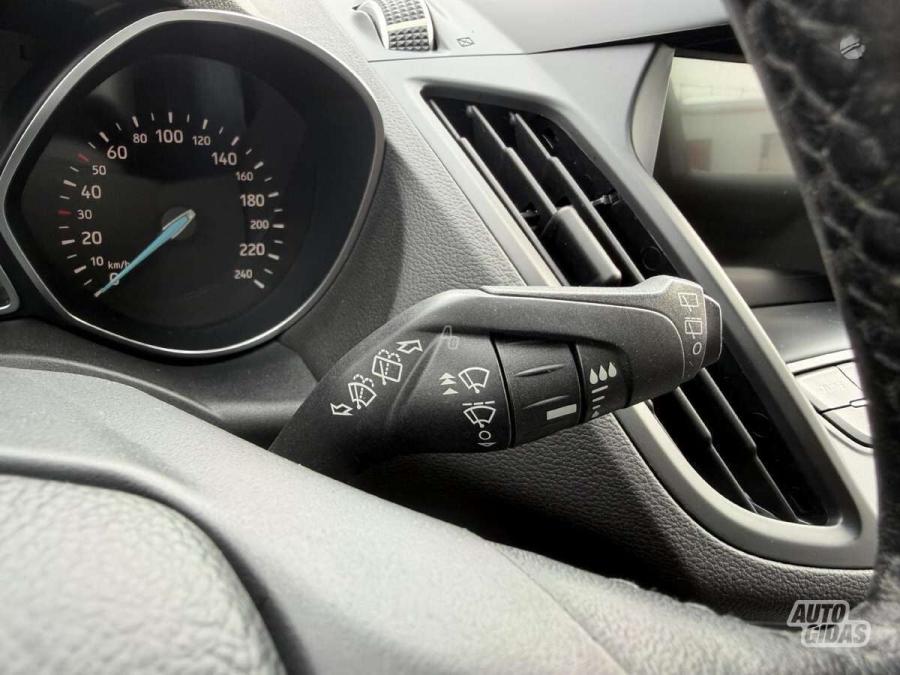 Black Ford Kuga 2017 in Kaunas, with an engine capacity of 2.00 L and mileage of 295 thousand km for 8200 €, photo 25 on AUTOMOTO.COM.LV