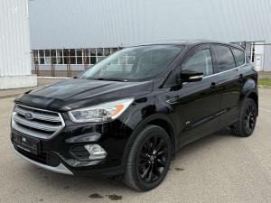 Black Ford Kuga 2017 in Rokiskis, with an engine capacity of 2.00 L and mileage of 195 thousand km for 9500 €, photo  on AUTOMOTO.COM.LV