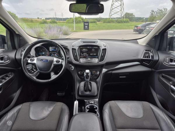 Black Ford Kuga 2017 in Kaunas, with an engine capacity of 2.00 L and mileage of 202 thousand km for 10200 €, photo 7 on AUTOMOTO.COM.LV