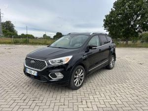 Black Ford Kuga 2017 in Taurage, with an engine capacity of 2.00 L and mileage of 285 thousand km for 9200 €, photo  on AUTOMOTO.COM.LV