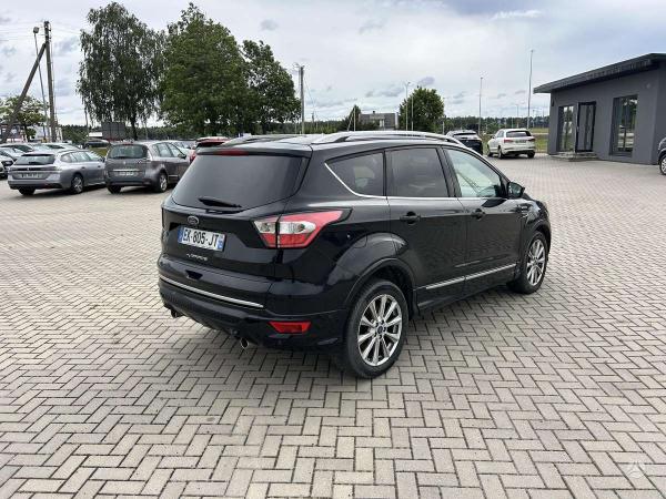 Black Ford Kuga 2017 in Taurage, with an engine capacity of 2.00 L and mileage of 285 thousand km for 9200 €, photo 5 on AUTOMOTO.COM.LV