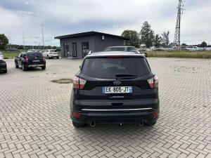Black Ford Kuga 2017 in Taurage, with an engine capacity of 2.00 L and mileage of 285 thousand km for 9200 €, photo 6 on AUTOMOTO.COM.LV
