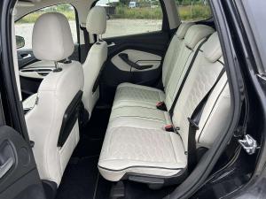 Black Ford Kuga 2017 in Taurage, with an engine capacity of 2.00 L and mileage of 285 thousand km for 9200 €, photo 9 on AUTOMOTO.COM.LV