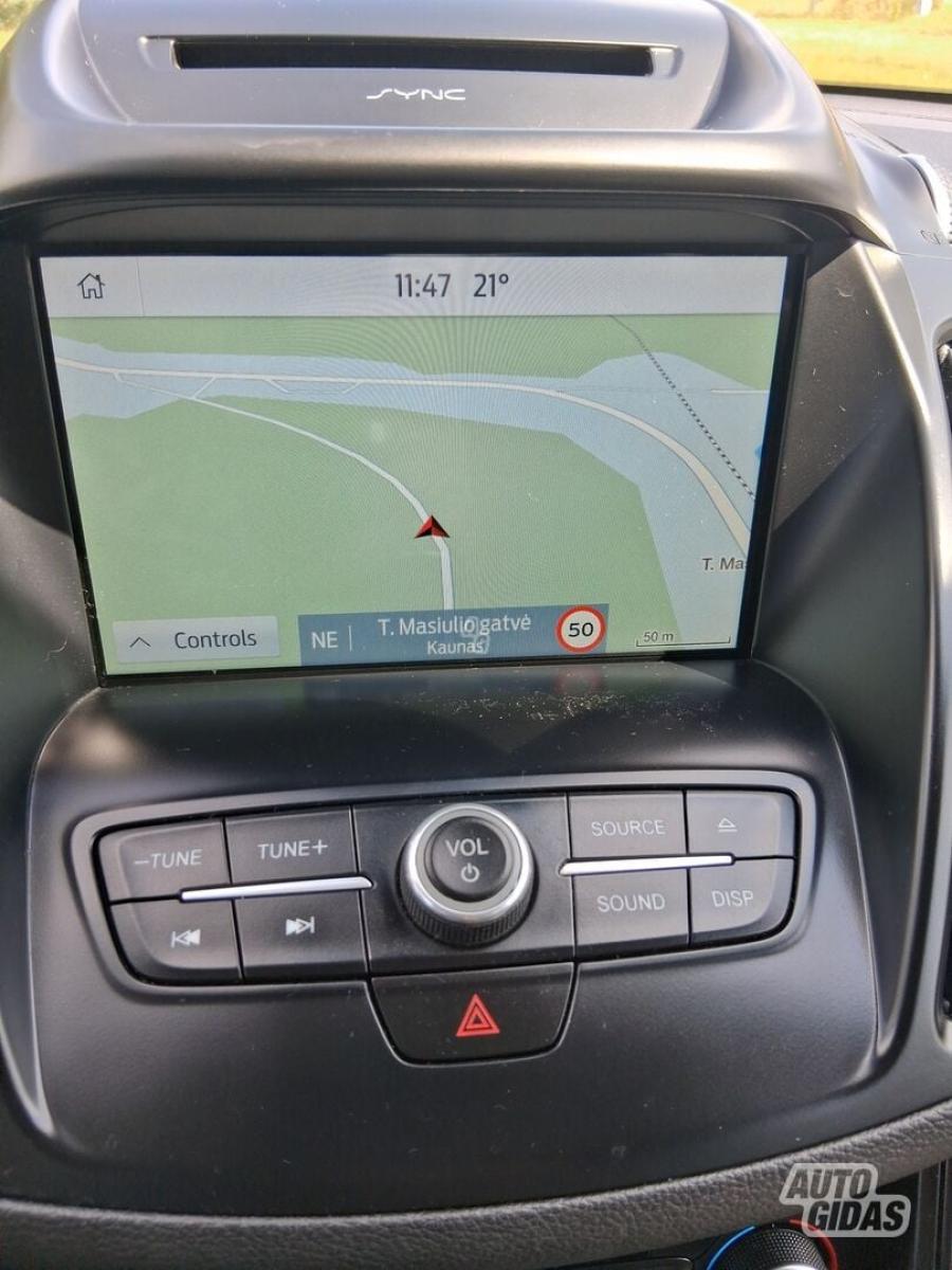 Melns Ford Kuga 2017 Kauņa, ar dzinēja tilpumu 1.50 L un nobraukumu 247 tūkst. km par 8650 €, foto 26 vietnē AUTOMOTO.COM.LV