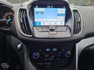 Black Ford Kuga 2017 in Kaunas, with an engine capacity of 1.50 L and mileage of 241 thousand km for 6300 €, photo 9 on AUTOMOTO.COM.LV