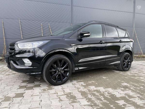 Black Ford Kuga 2018 in Vilnius, with an engine capacity of 1.50 L and mileage of 96 thousand km for 12777 €, photo 11 on AUTOMOTO.COM.LV