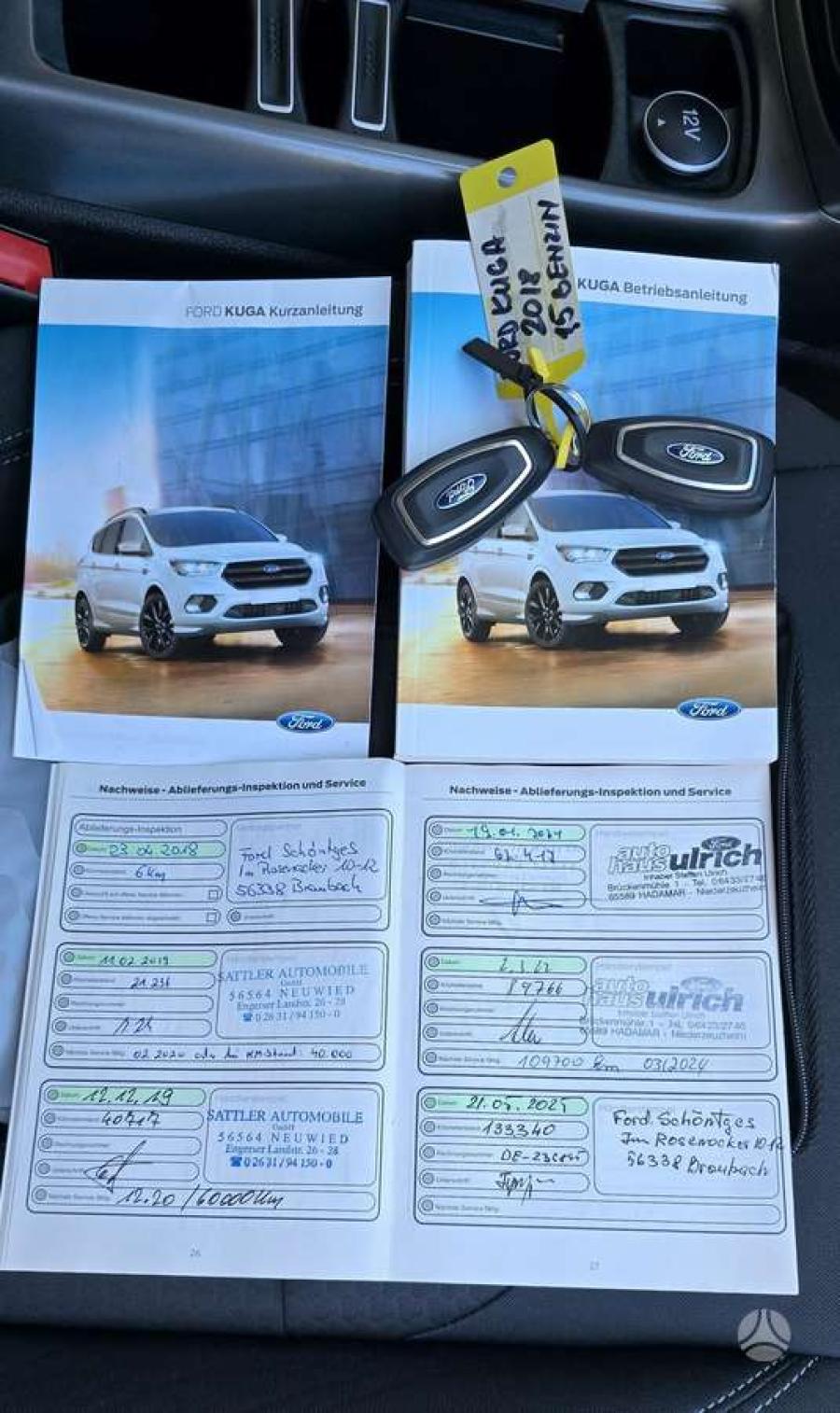 Melns Ford Kuga 2018 Kretinga, ar dzinēja tilpumu 1.50 L un nobraukumu 147 tūkst. km par 8750 €, foto 22 vietnē AUTOMOTO.COM.LV