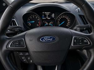 Black Ford Kuga 2018 in Pakruojis, with an engine capacity of 1.50 L and mileage of 194 thousand km for 8500 €, photo 16 on AUTOMOTO.COM.LV