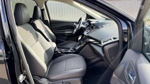 Black Ford Kuga 2018 in Telschi, with an engine capacity of 2.00 L and mileage of 198 thousand km for 10900 €, photo 16 on AUTOMOTO.COM.LV