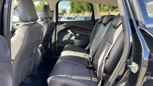 Black Ford Kuga 2018 in Telschi, with an engine capacity of 2.00 L and mileage of 198 thousand km for 10900 €, photo 18 on AUTOMOTO.COM.LV