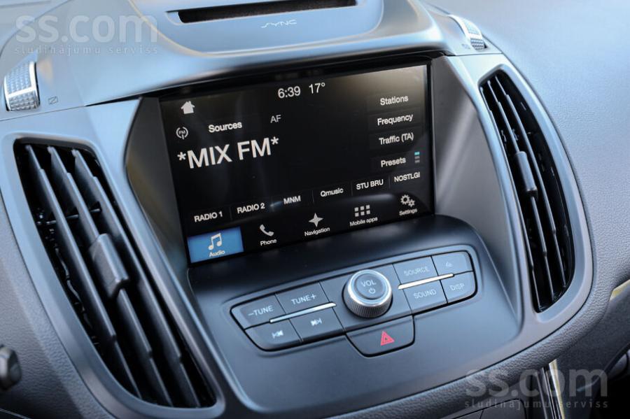 Black Ford Kuga 2018 in Jelgava, with an engine capacity of 1.50 L and mileage of 0 thousand km for 12990 €, photo 17 on AUTOMOTO.COM.LV