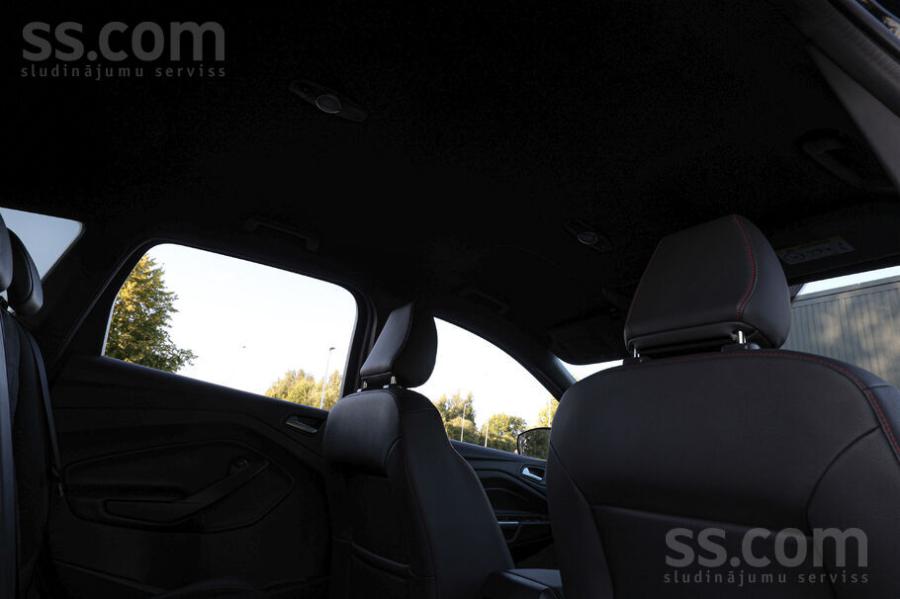 Black Ford Kuga 2018 in Jelgava, with an engine capacity of 1.50 L and mileage of 0 thousand km for 12990 €, photo 28 on AUTOMOTO.COM.LV
