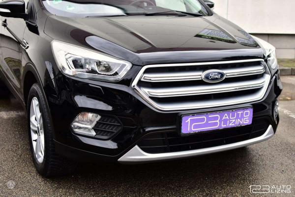 Black Ford Kuga 2018 in Kretinga, with an engine capacity of 1.50 L and mileage of 151 thousand km for 9850 €, photo 7 on AUTOMOTO.COM.LV