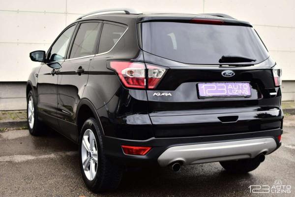 Black Ford Kuga 2018 in Kretinga, with an engine capacity of 1.50 L and mileage of 151 thousand km for 9850 €, photo 8 on AUTOMOTO.COM.LV