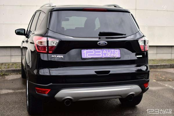 Black Ford Kuga 2018 in Kretinga, with an engine capacity of 1.50 L and mileage of 151 thousand km for 9850 €, photo 9 on AUTOMOTO.COM.LV