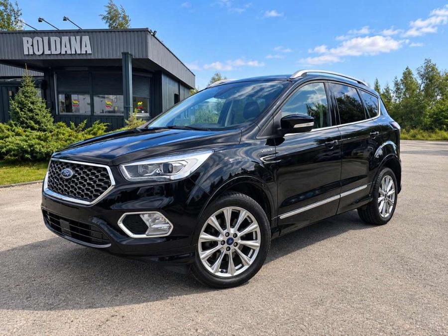 Melns Ford Kuga 2018 Pakruojis, ar dzinēja tilpumu 1.50 L un nobraukumu 195 tūkst. km par 9300 €, foto 1 vietnē AUTOMOTO.COM.LV