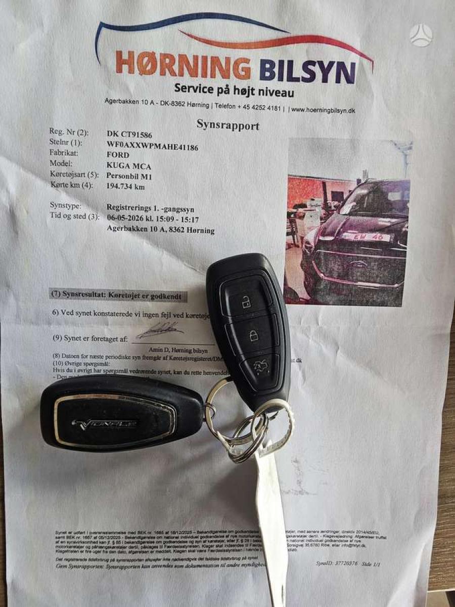 Melns Ford Kuga 2018 Pakruojis, ar dzinēja tilpumu 1.50 L un nobraukumu 195 tūkst. km par 9300 €, foto 18 vietnē AUTOMOTO.COM.LV