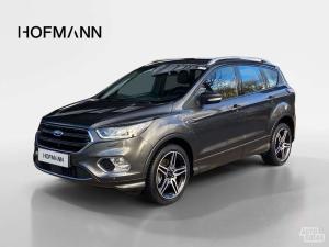 Black Ford Kuga 2019 in Kaunas, with an engine capacity of 1.50 L and mileage of 50 thousand km for 21541 €, photo  on AUTOMOTO.COM.LV