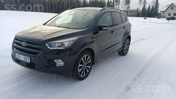 Melns Ford Kuga 2019 Rīga, ar dzinēja tilpumu 2.00 L un nobraukumu 187 tūkst. km par 14500 €, foto 1 vietnē AUTOMOTO.COM.LV