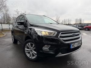 Melns Ford Kuga 2019 Rīga, ar dzinēja tilpumu 2.00 L un nobraukumu 81 tūkst. km par 14600 €, foto  vietnē AUTOMOTO.COM.LV