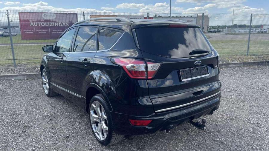 Black Ford Kuga 2019 in Marijampole, with an engine capacity of 2.00 L and mileage of 221 thousand km for 13900 €, photo 14 on AUTOMOTO.COM.LV