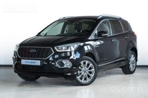 Melns Ford Kuga 2019 Rīga, ar dzinēja tilpumu 1.50 L un nobraukumu 65 tūkst. km par 12990 €, foto  vietnē AUTOMOTO.COM.LV