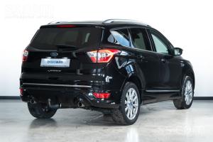 Black Ford Kuga 2019 in Riga, with an engine capacity of 1.50 L and mileage of 65 thousand km for 12990 €, photo 5 on AUTOMOTO.COM.LV