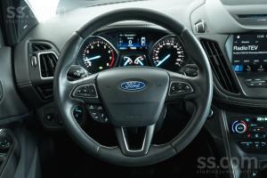 Black Ford Kuga 2019 in Riga, with an engine capacity of 1.50 L and mileage of 65 thousand km for 12990 €, photo 18 on AUTOMOTO.COM.LV