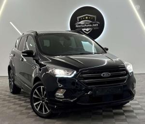 Black Ford Kuga 2019 in Marijampole, with an engine capacity of 1.50 L and mileage of 144 thousand km for 11999 €, photo  on AUTOMOTO.COM.LV