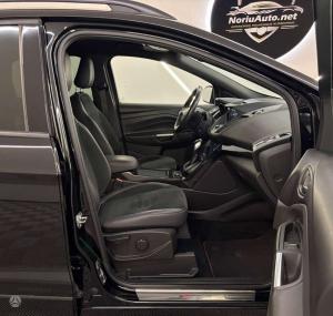 Black Ford Kuga 2019 in Marijampole, with an engine capacity of 1.50 L and mileage of 144 thousand km for 11999 €, photo 14 on AUTOMOTO.COM.LV