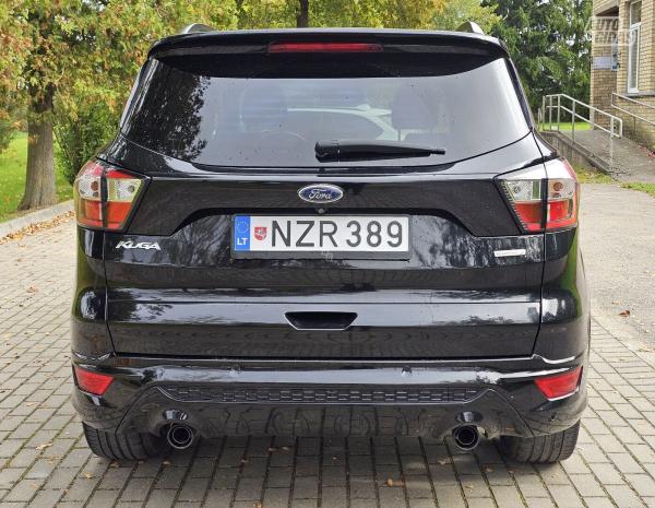 Black Ford Kuga 2019 in Ariogala, with an engine capacity of 1.50 L and mileage of 156 thousand km for 7000 €, photo 6 on AUTOMOTO.COM.LV