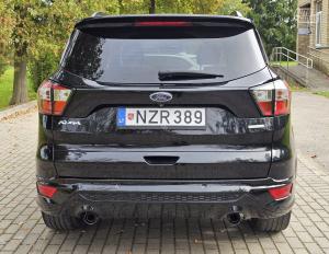 Black Ford Kuga 2019 in Ariogala, with an engine capacity of 1.50 L and mileage of 156 thousand km for 7000 €, photo 6 on AUTOMOTO.COM.LV