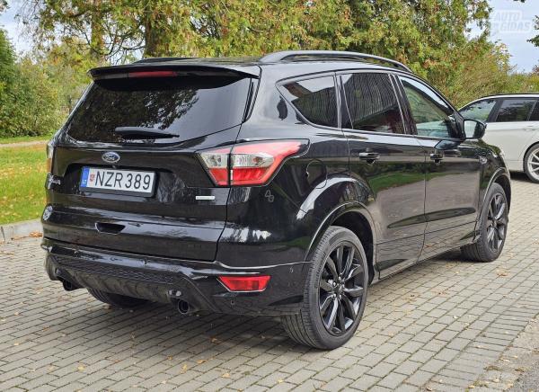 Black Ford Kuga 2019 in Ariogala, with an engine capacity of 1.50 L and mileage of 156 thousand km for 7000 €, photo 8 on AUTOMOTO.COM.LV
