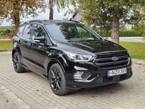 Black Ford Kuga 2019 in Ariogala, with an engine capacity of 1.50 L and mileage of 156 thousand km for 7000 €, photo 9 on AUTOMOTO.COM.LV