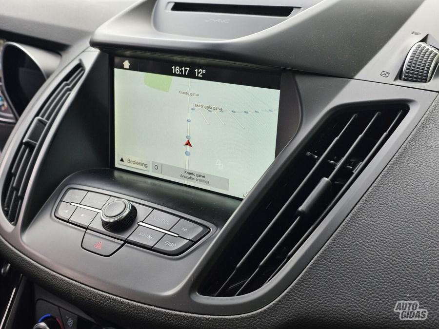 Black Ford Kuga 2019 in Ariogala, with an engine capacity of 1.50 L and mileage of 156 thousand km for 7000 €, photo 20 on AUTOMOTO.COM.LV