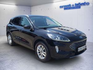 Black Ford Kuga 2020 in Kaunas, with an engine capacity of 2.00 L and mileage of 83 thousand km for 28559 €, photo 2 on AUTOMOTO.COM.LV