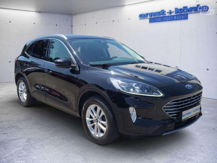 Black Ford Kuga 2020 in Kaunas, with an engine capacity of 2.00 L and mileage of 83 thousand km for 28559 €, photo 2 on AUTOMOTO.COM.LV