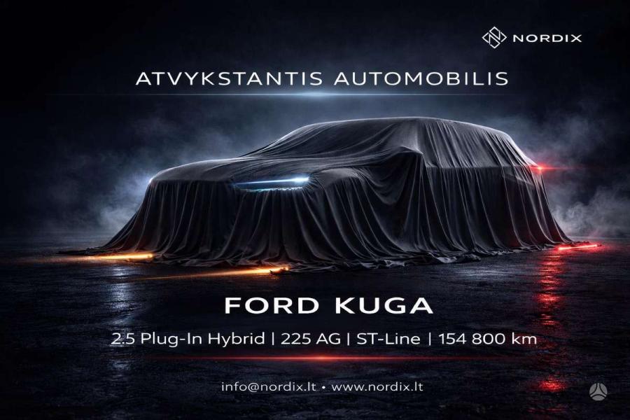 Melns Ford Kuga 2020 Kauņa, ar dzinēja tilpumu 2.50 L un nobraukumu 155 tūkst. km par 19300 €, foto 1 vietnē AUTOMOTO.COM.LV