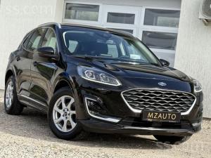 Black Ford Kuga 2020 in Tukums, with an engine capacity of 2.00 L and mileage of 152 thousand km for 17799 €, photo  on AUTOMOTO.COM.LV