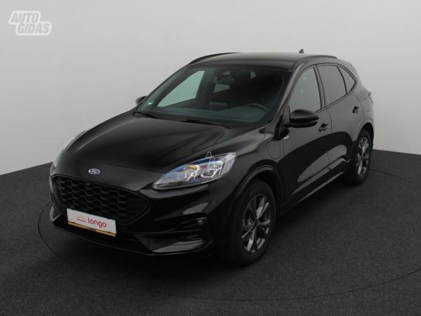 Black Ford Kuga 2021 in Vilnius, with an engine capacity of 2.50 L and mileage of 180 thousand km for 19399 €, photo 1 on AUTOMOTO.COM.LV